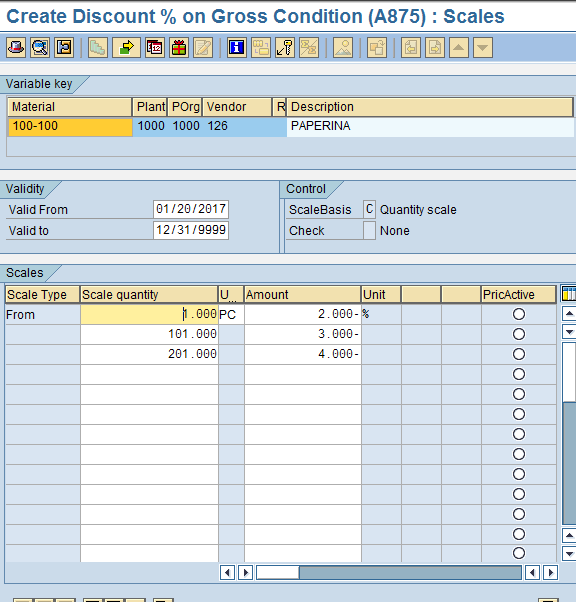 SAP MM Pricing Conditions SAP MM Pricing Conditions