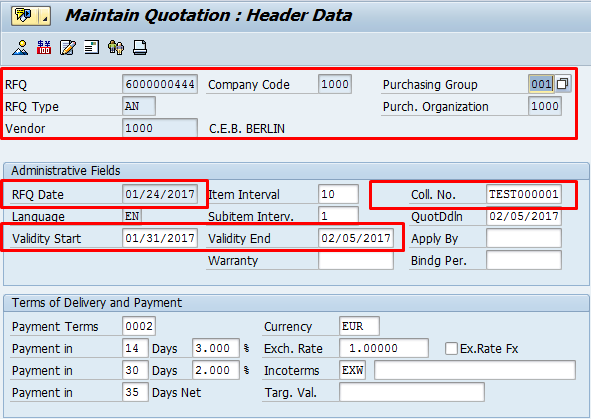 SAP MM Purchase Order