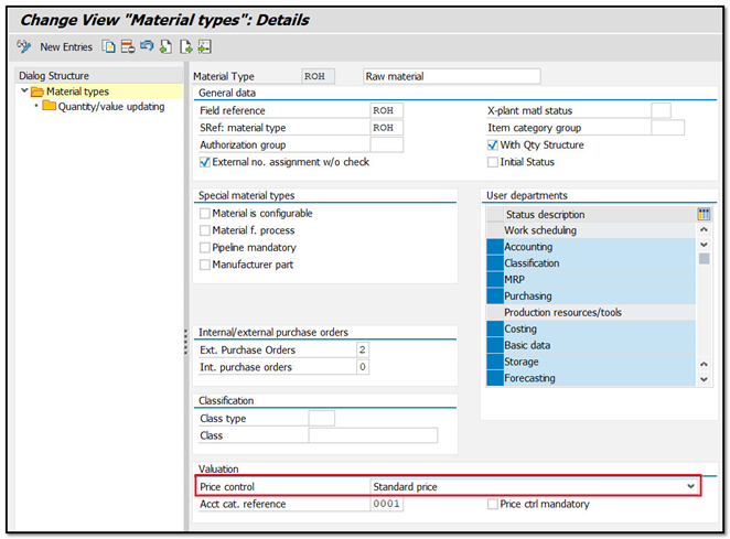 Material Valuation In Sap Mm