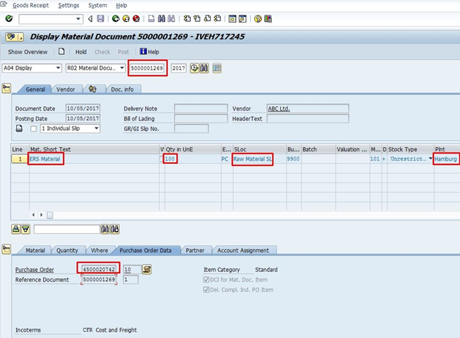 Evaluated Receipt Settlement in SAP MM Evaluated Receipt Settlement in SAP MM