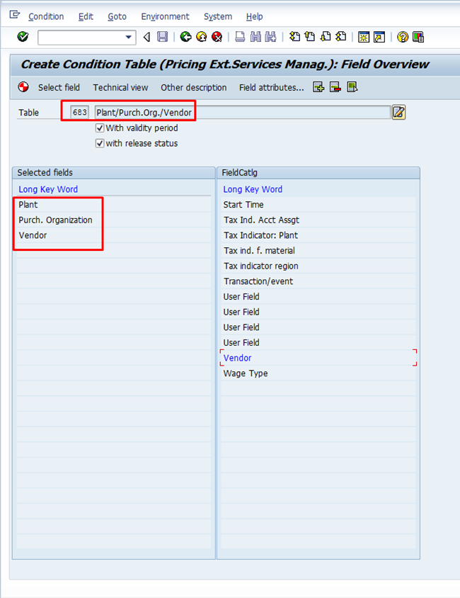 Service Conditions in SAP MM