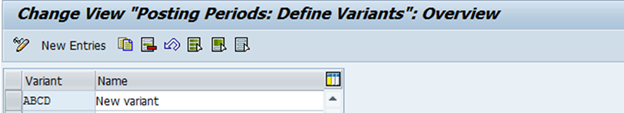 Variant Principle in SAP FI