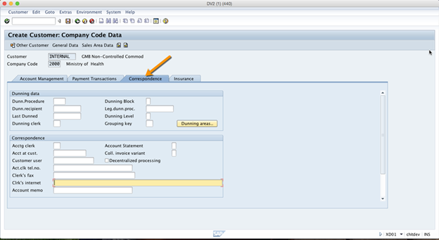 Customer Account in SAP FICO