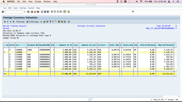 Foreign Currency Valuation in SAP FICO